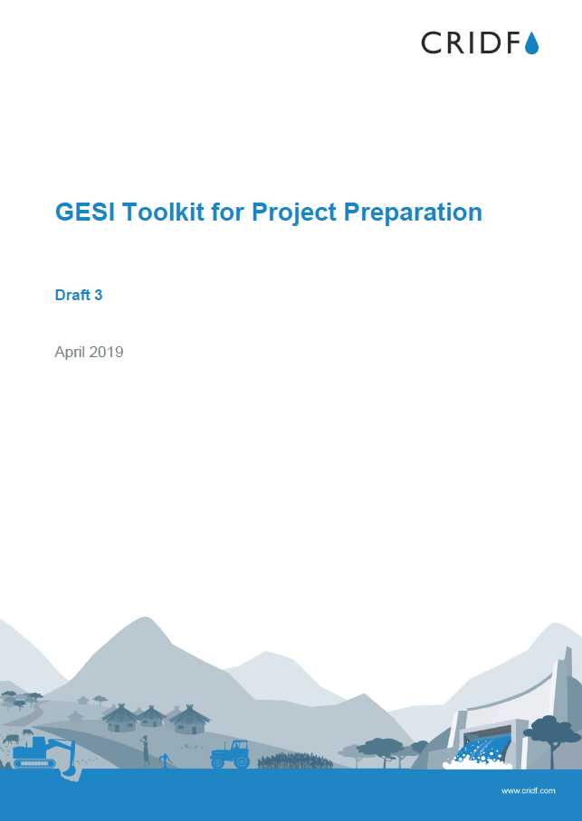 GESI toolkit for project preparation | CRIDF RC