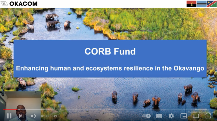 Pitch on the CORB Fund made by OKACOM | WWW 2021 | CRIDF RC